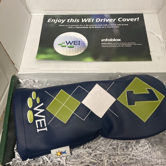 WEI | Games | Wei Golf Driver Cover New | Poshmark